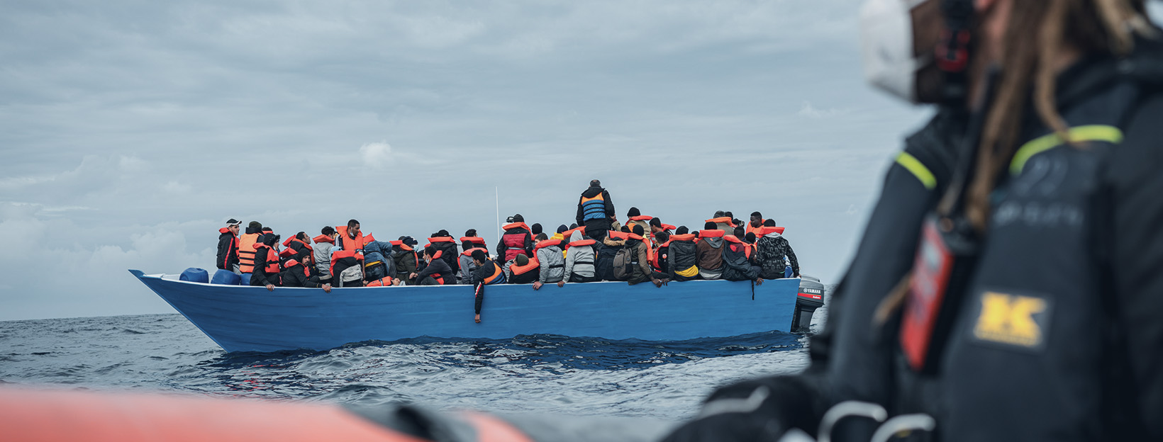 SEA-EYE 4 Rescued 223 People From A Gathering Storm During Christmas ...